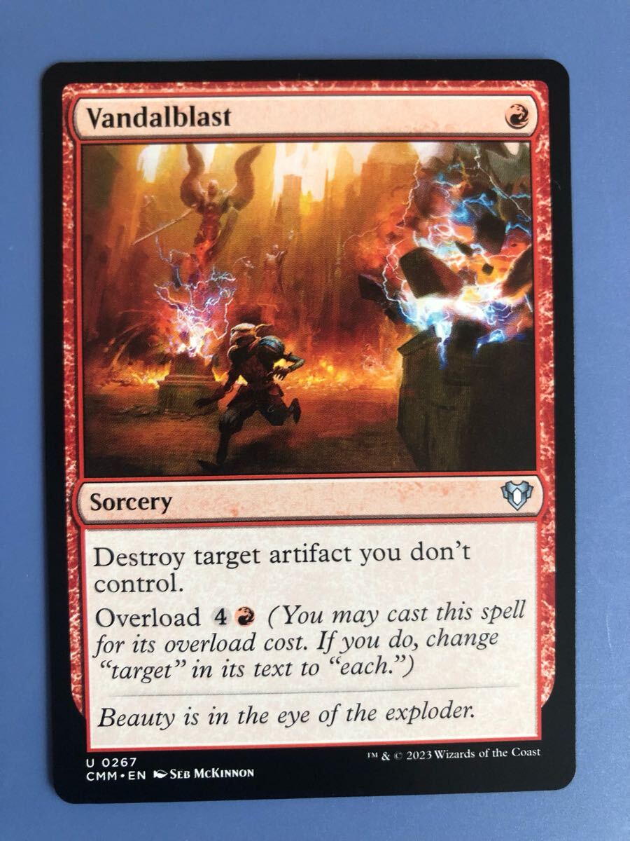Yahoo!オークション - 【AG-MTG】(267)《汚損破/Vandalblast》[CMM] 赤...