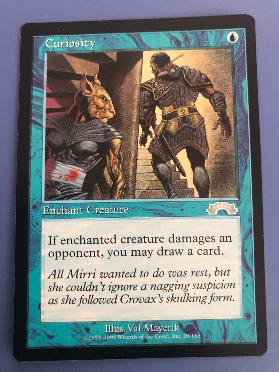 Yahoo!オークション - 【AG-MTG】《好奇心/Curiosity》[EXO] 青U 英語...