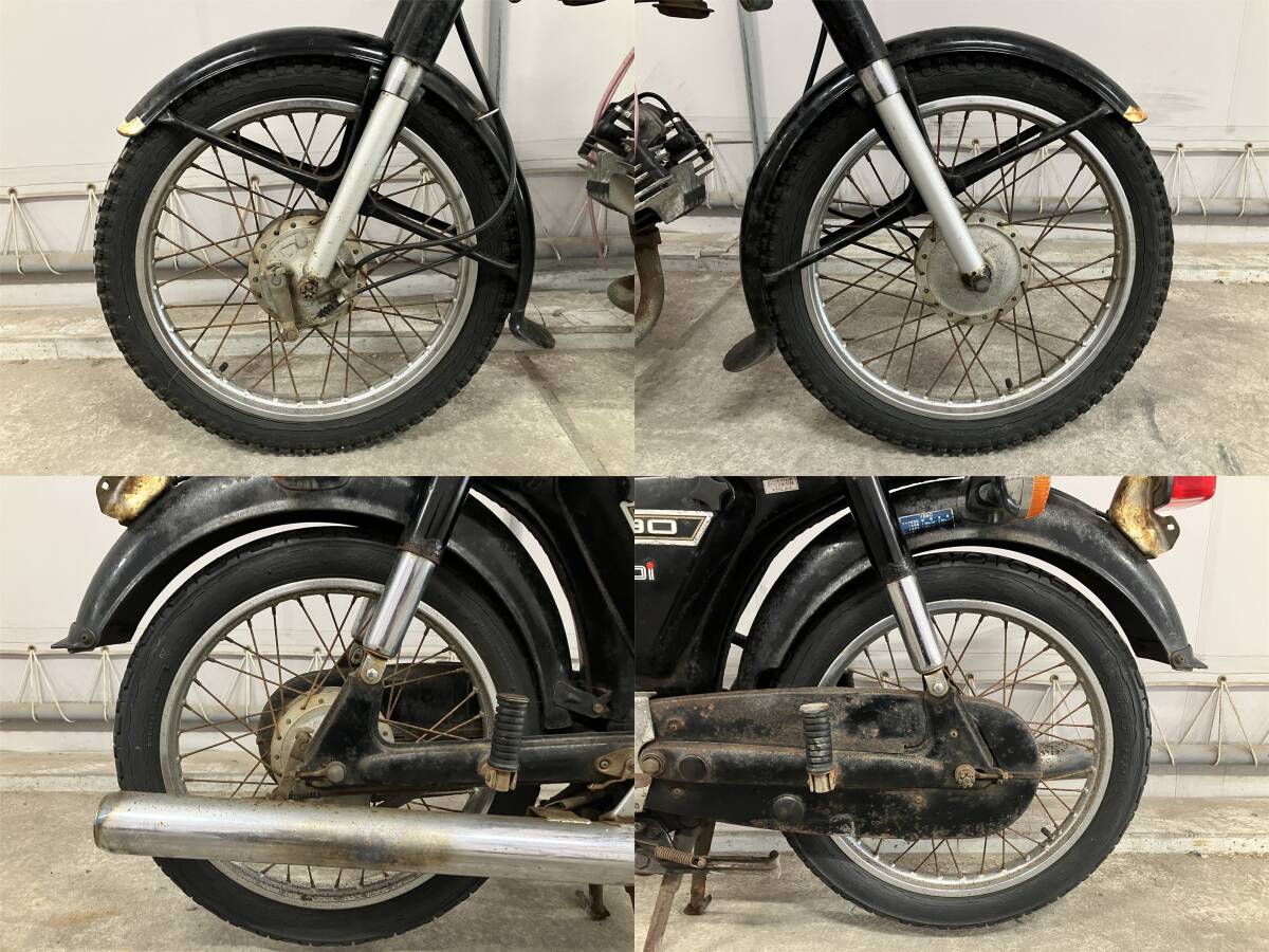 Yahoo!オークション - ヤマハ YAMAHA YB90 90㏄ H3 通電確認 現状渡し ...