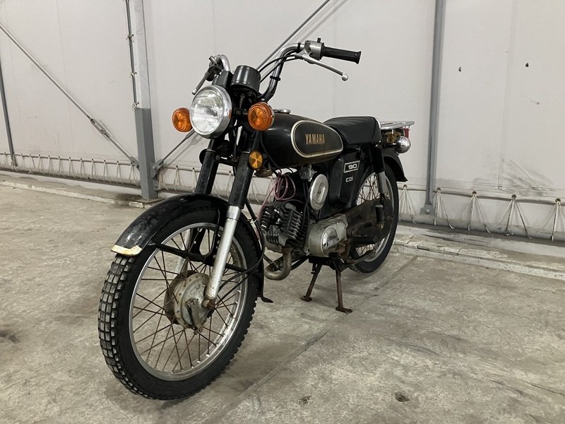 Yahoo!オークション - ヤマハ YAMAHA YB90 90㏄ H3 通電確認 現状渡し ...