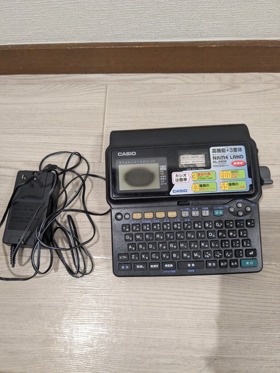 Yahoo!オークション - 【a781】【通電OK】 CASIO カシオ ネームランド ...