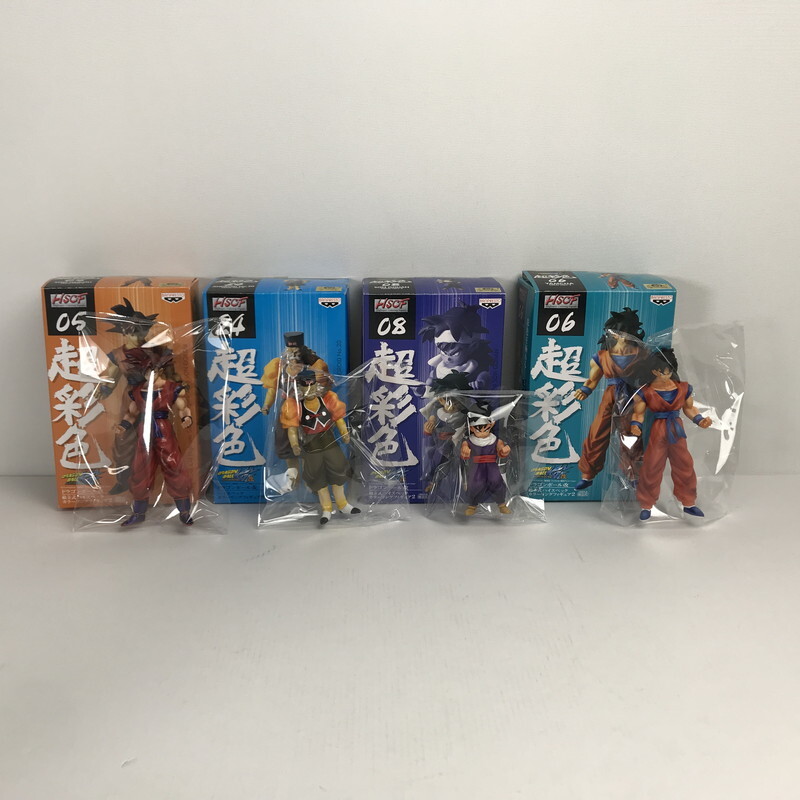 Yahoo!オークション - FUZドラゴンボール フィギュア 超色彩 4体セット...