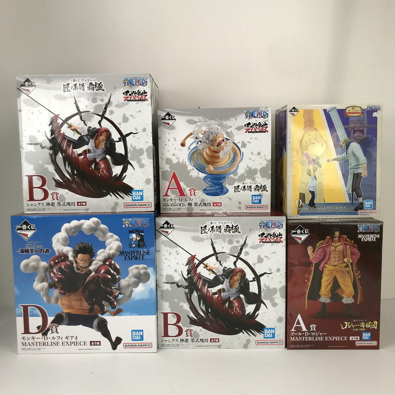 FUZ 品 一番くじ ワンピース フィギュア まとめ ロジャー海賊団 A賞 ゴール D ロジャー ルフィー 他 047-250430-KY-20-FUZ(ONE PIECE)｜売買された ...