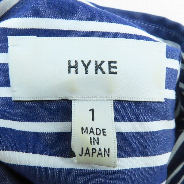 Yahoo!オークション - HYKE/ハイク ロングシャツ ワンピース/1 /060