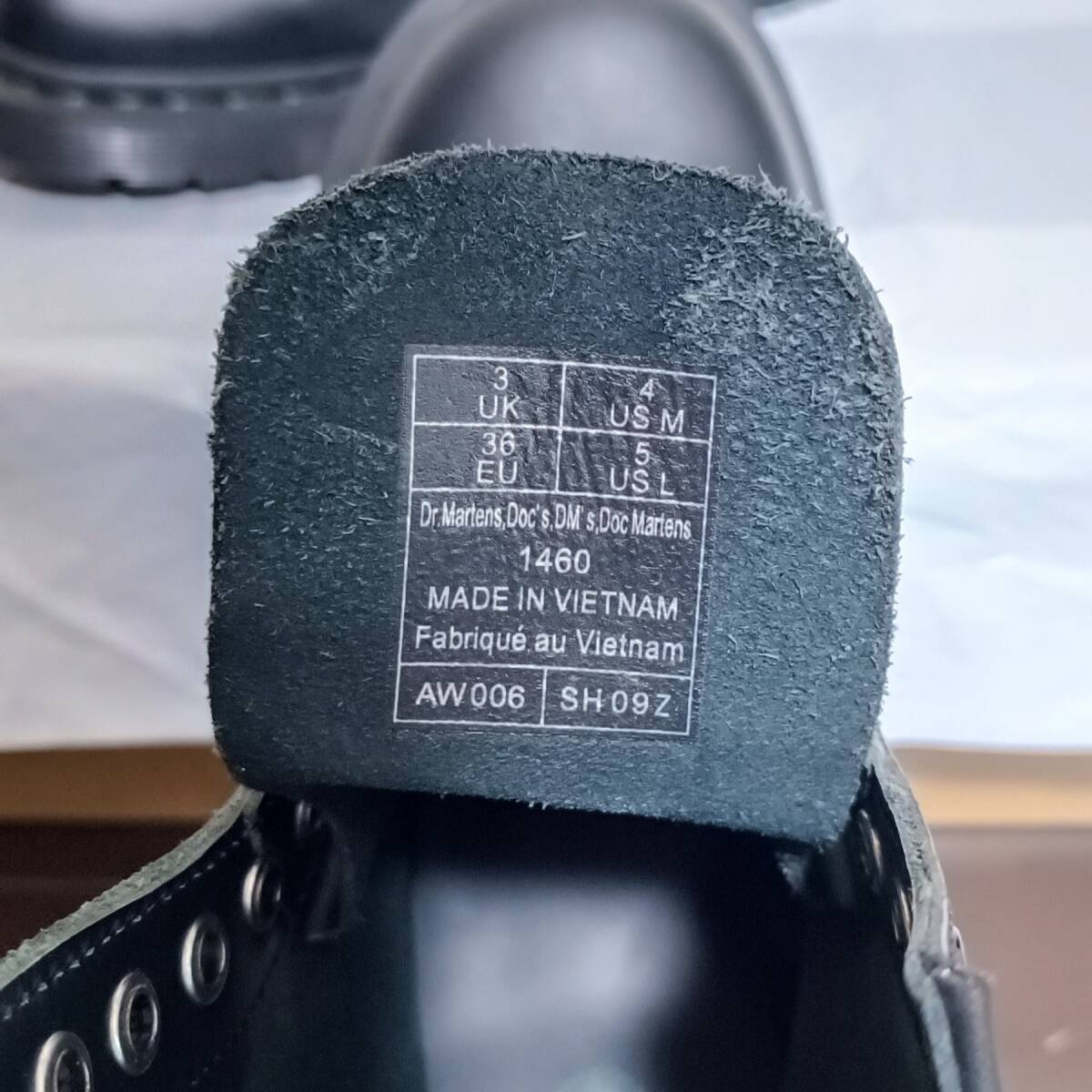 Yahoo!オークション - ドクターマーチン グリーンステッチ 22.5 UK3 Dr...