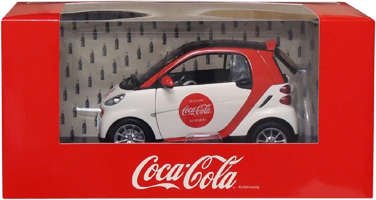 Yahoo!オークション - 京商 PMA 1/43 スマート フォートゥー 2007 コカ...