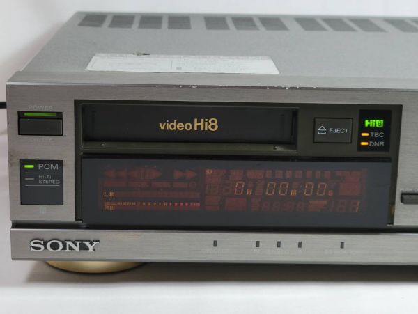 Yahoo!オークション - SONY ソニーEV-BS3000 hi8 Video recorder 中古...