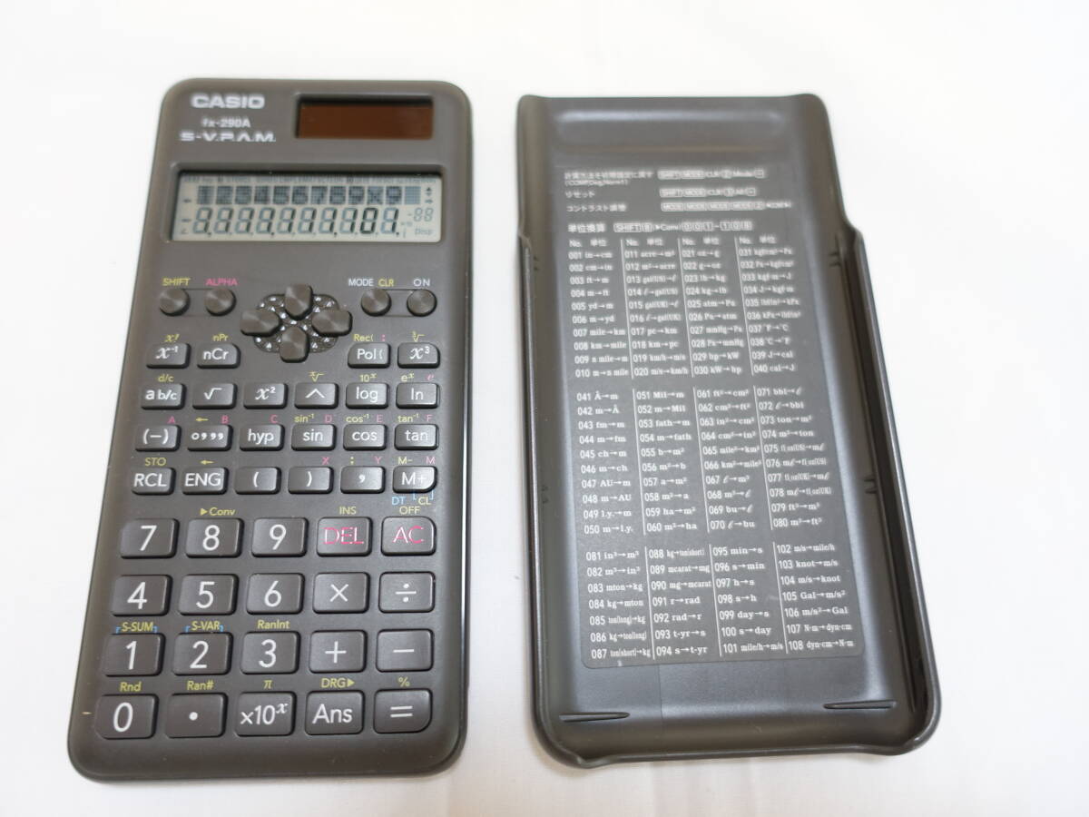 Yahoo!オークション - CASIO カシオ 関数電卓 FX-290A