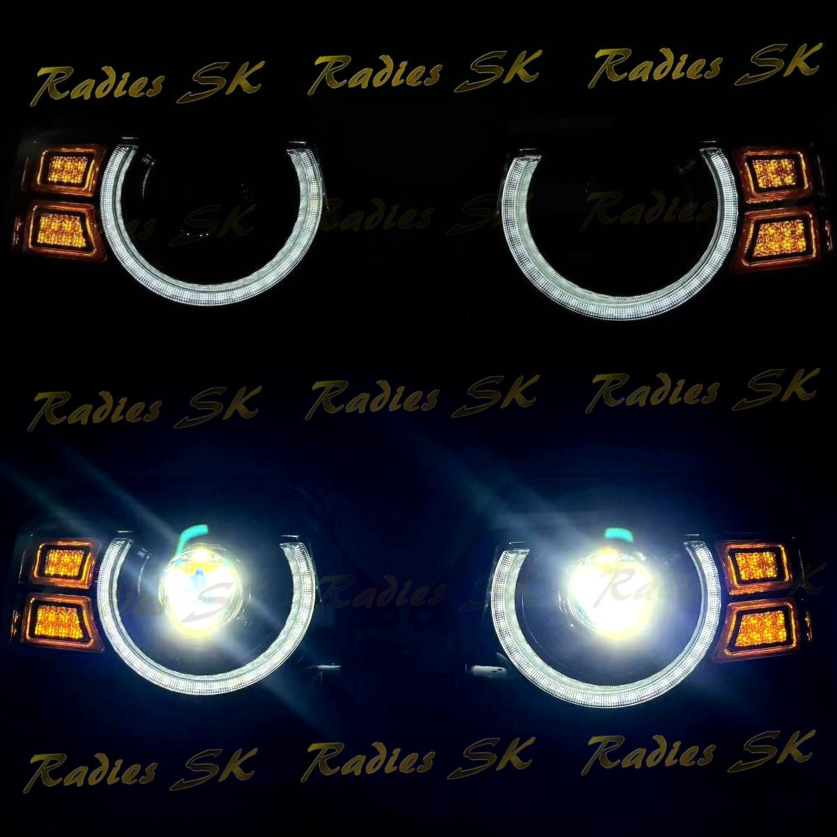 Yahoo!オークション - スズキ ジムニー JB23 LEDヘッドライト パーツ ...