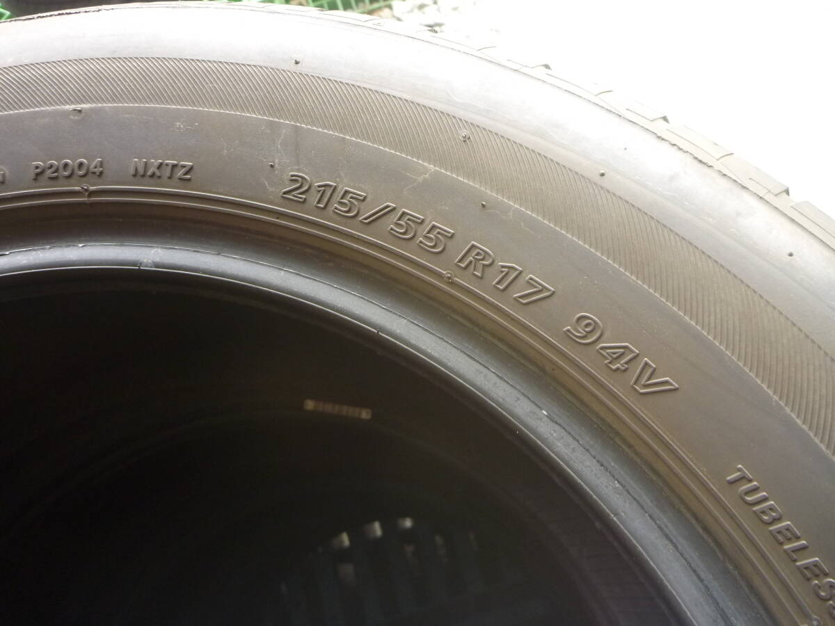 Yahoo!オークション - ブリヂストン NEXTRY 215/55R17 製造年数21年 残...