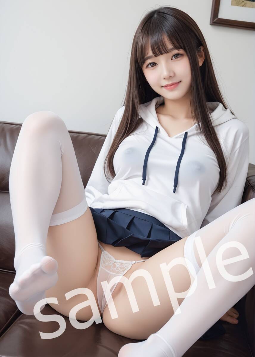 Yahoo!オークション - 【1点もの】高画質 AI美女 リアル 写真 A4 ポス...