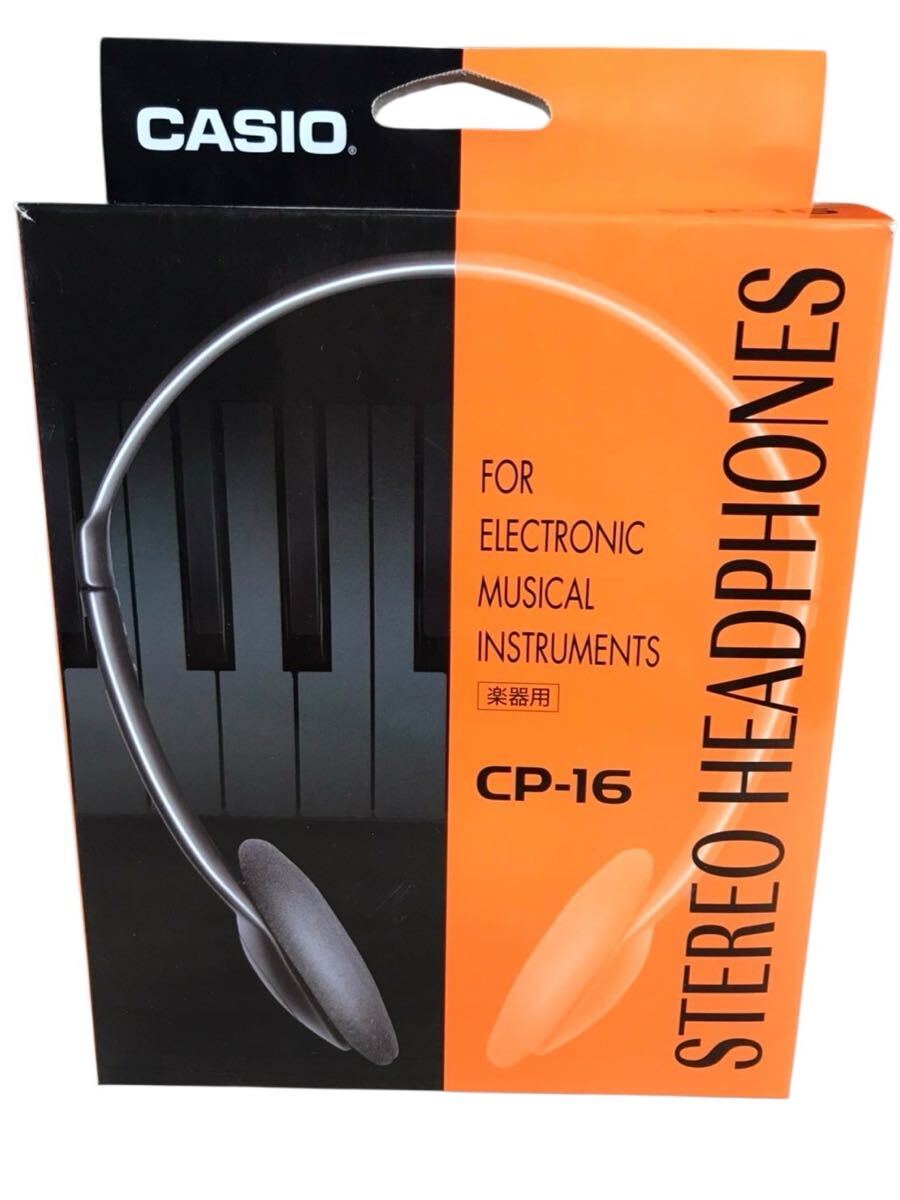 Yahoo!オークション - 【N0566】カシオ CASIO CP16 ステレオヘッドフォ...