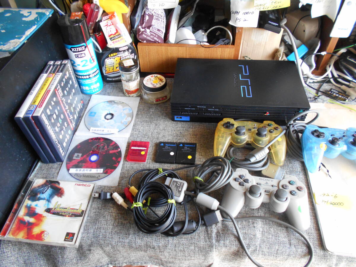 Yahoo!オークション - 4292-6 SCPH30000 PS1 PS2 動作品セット メモリ ...