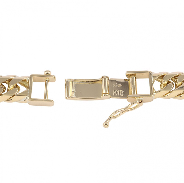 Yahoo!オークション - K18イエローゴールド 喜平 ネックレス ダブル6面...