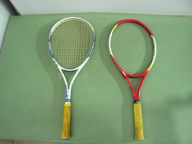 Yahoo!オークション - A298 YAMAHA ヤマハ テニスラケット &ミズノ テ...