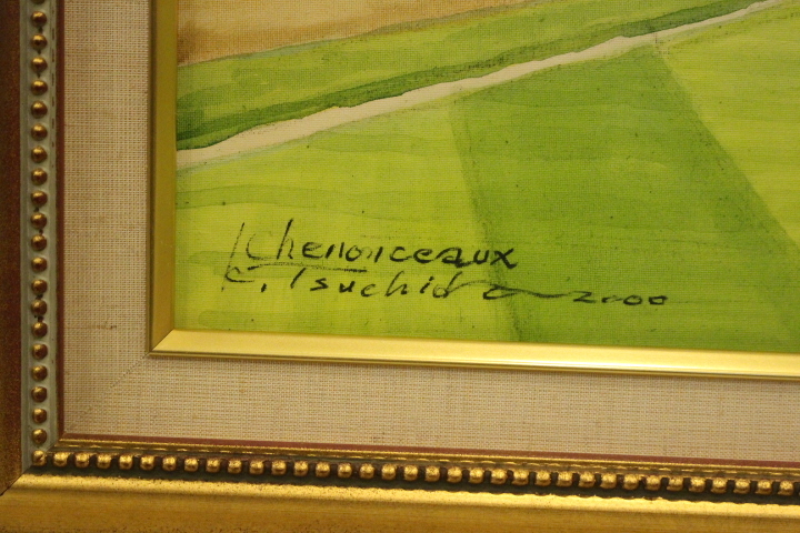 Yahoo!オークション - J-6378 土田 邦彦「ロワールの館」F6 油彩 真作 ...