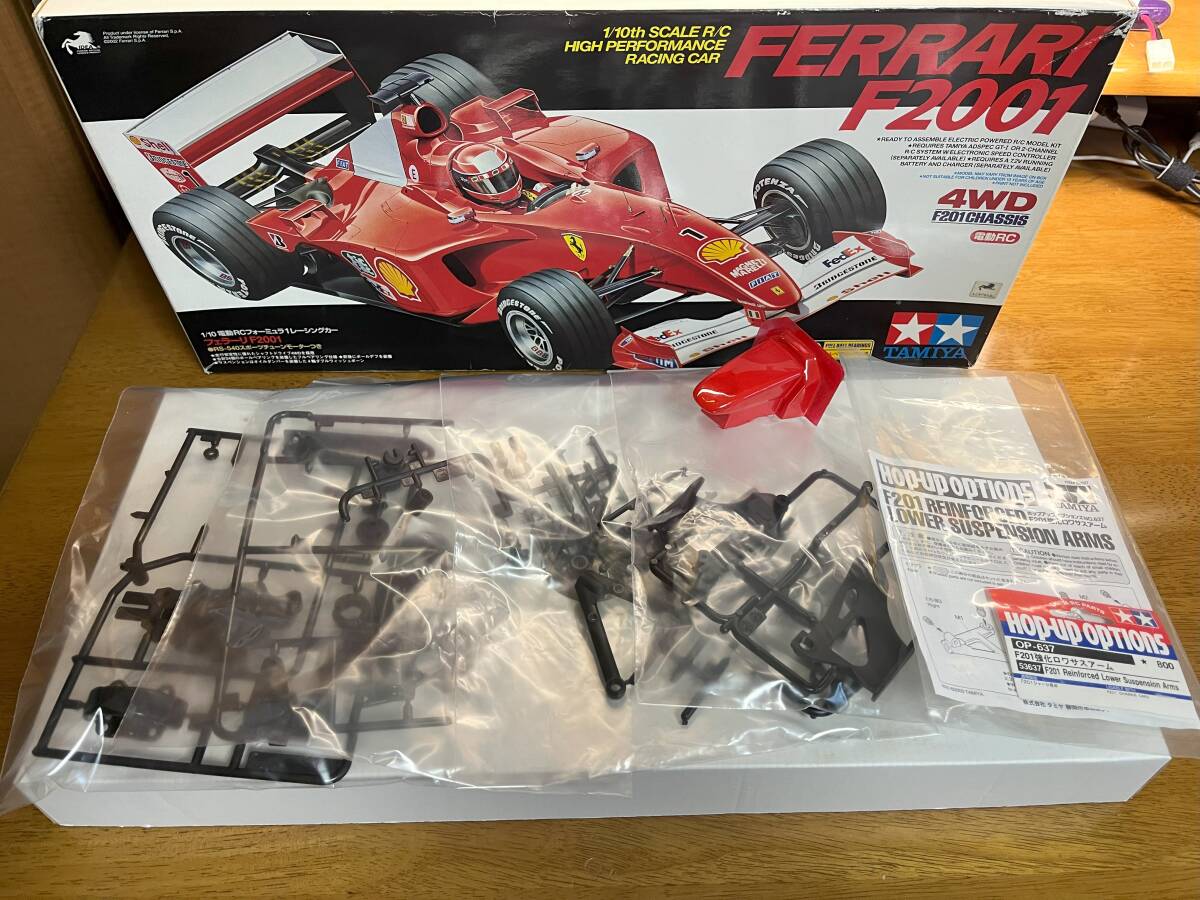 Yahoo!オークション - 1/10RC FERRARI F2001 F201シャーシ