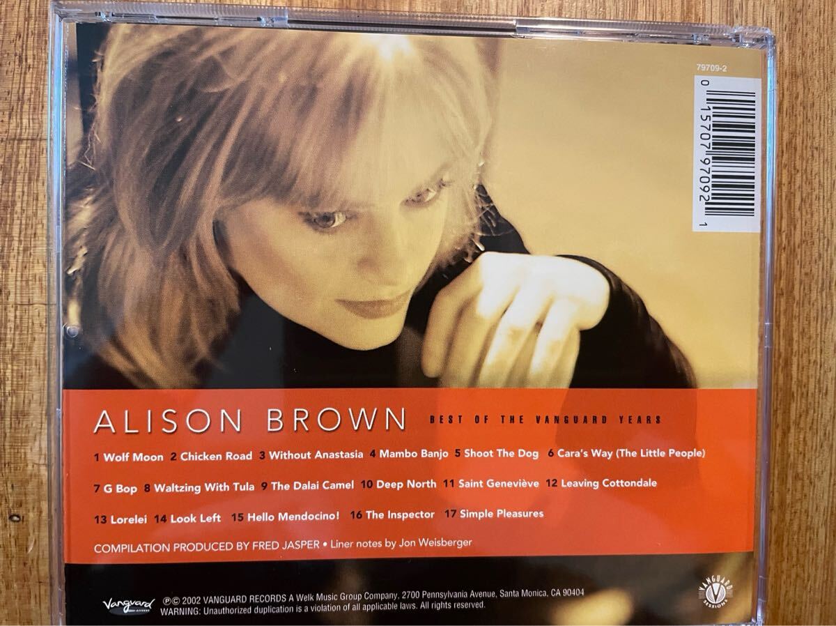 Yahoo!オークション - CD ALISON BROWN / BEST OF THE VANGUARD YEARS