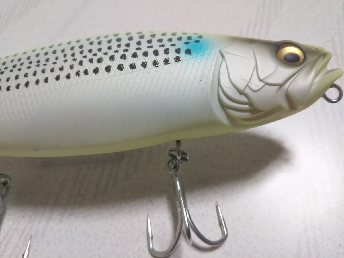 Yahoo!オークション - メガバス メガドッグ180 72g ダブルグローマレッ...