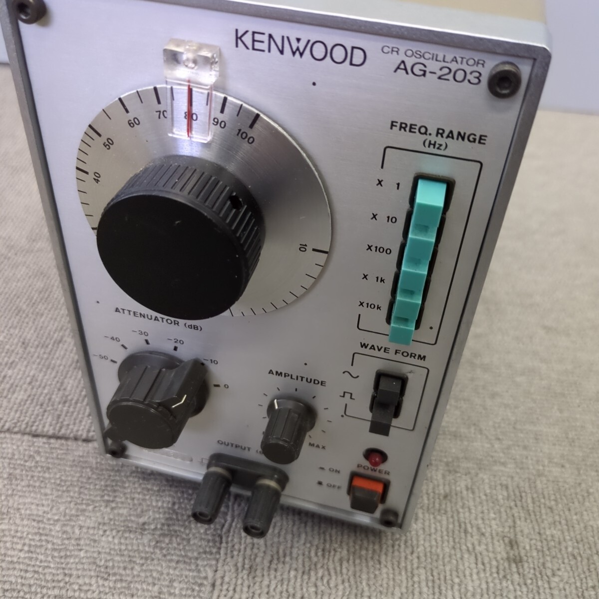 Yahoo!オークション - AG-203 オシレーター ケンウッド 低周波発振器 T...
