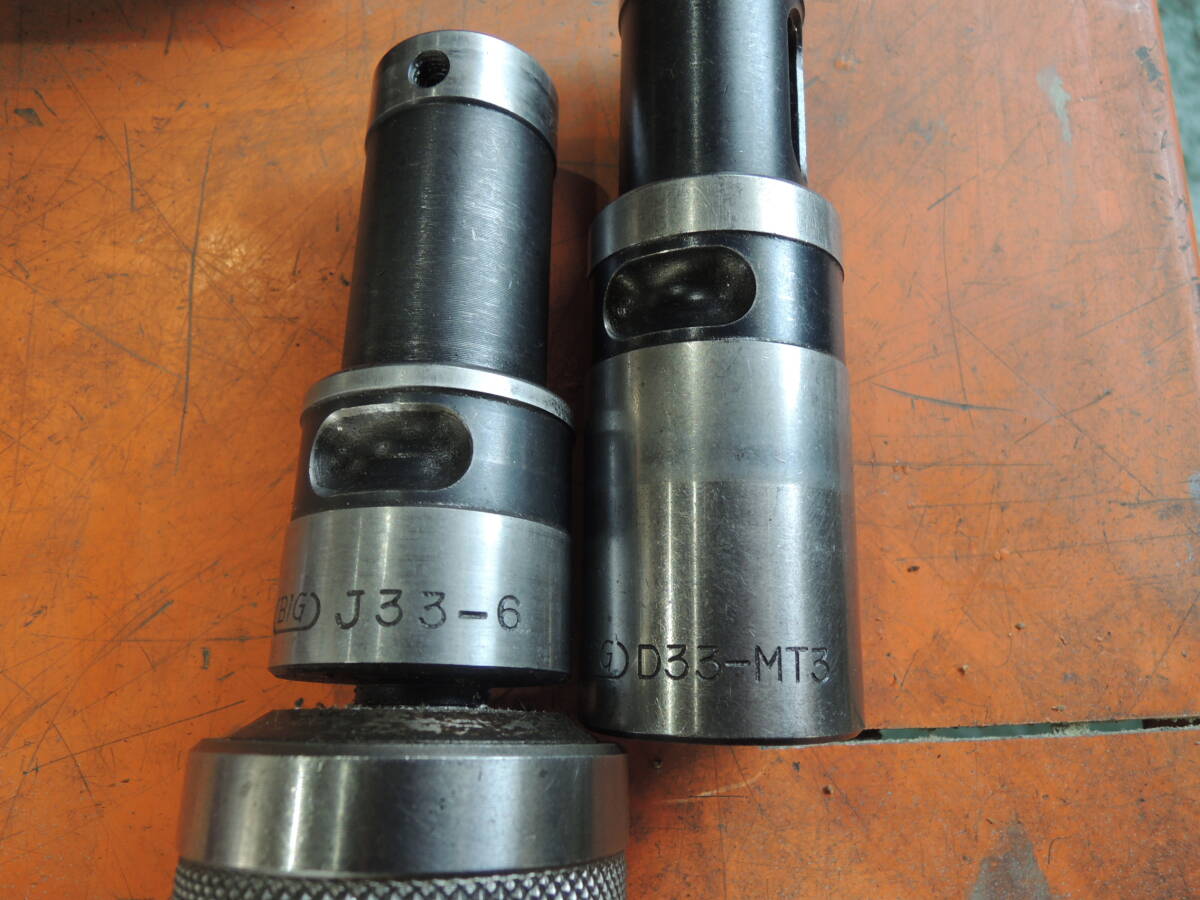 Yahoo!オークション - BIG DAISHOWA ドリルタッパー・DT33・MT4 ドリル...