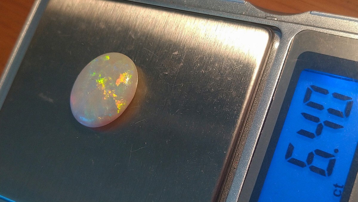 Yahoo!オークション - 天然大粒約6.4ctオパール