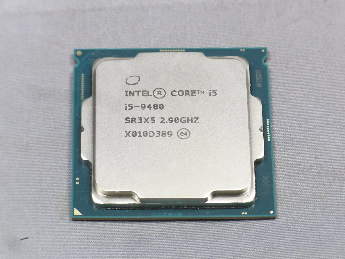 B45070 O-03240 intel Core i5-9400 SRG0Y LGA1151 CPU 品(Core i5)｜売買されたオークション情報、yahooの商品情報をアーカイブ公開 ...