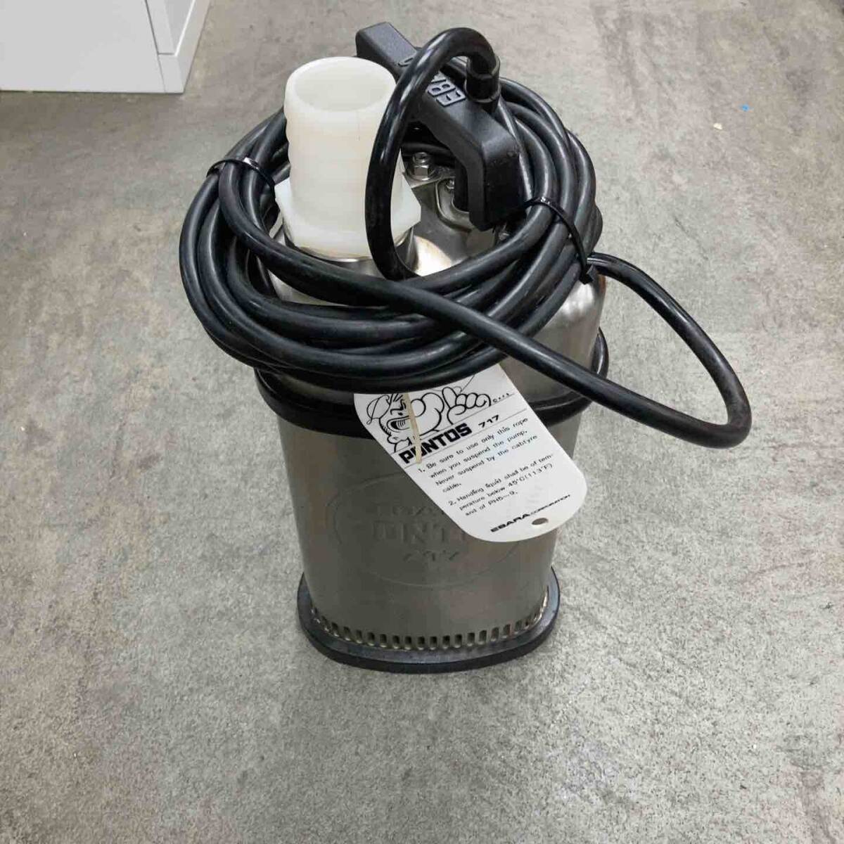 Yahoo!オークション - エバラ(EBARA) 水中ポンプ P717-5.4S 50Hz