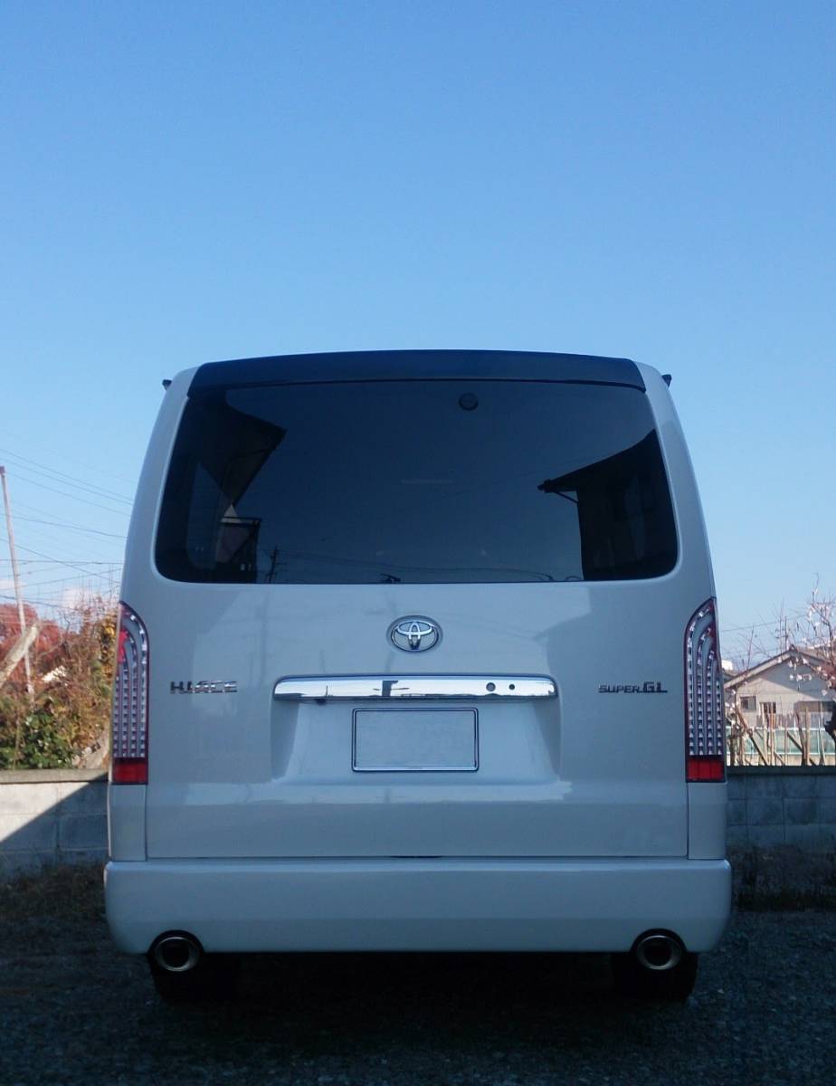 Yahoo!オークション - 送料込 ハイエース200系 フルスムージングルーフ...