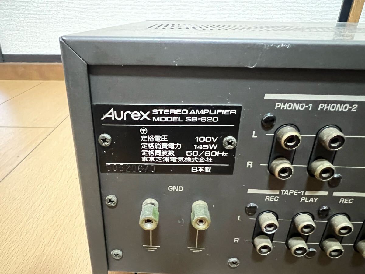 Yahoo!オークション - 東芝 Aurex SB-620 通電確認済 動作未確認 現状...