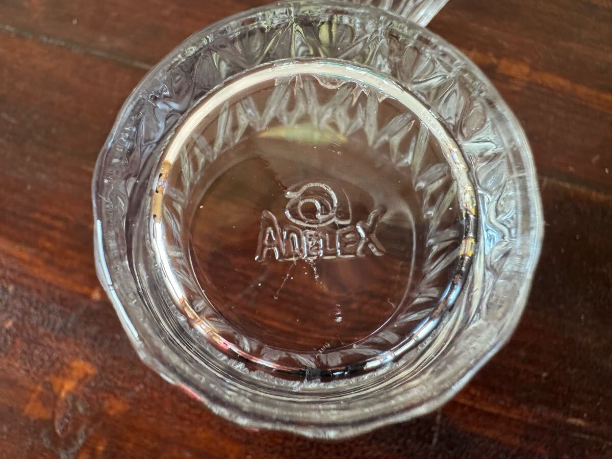 Yahoo!オークション - 未使用 保管品 昭和レトロ アデリア ADELEX グラ...