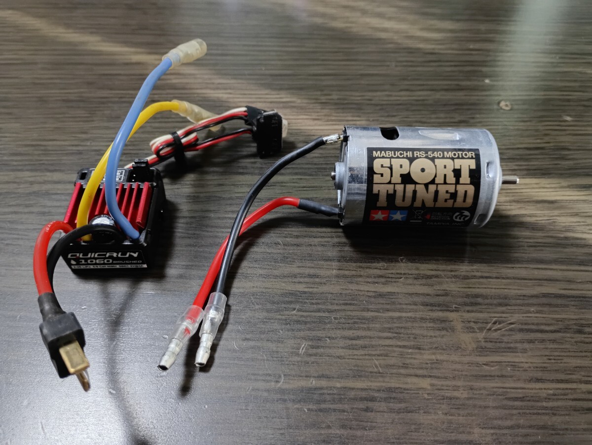 Yahoo!オークション - ホビーウイング QUICRUN WP-1060 ＋ タミヤ スポ...