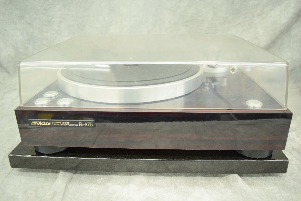Yahoo!オークション - 【C】VICTOR QL-A70 ターンテーブル ビクター 22...