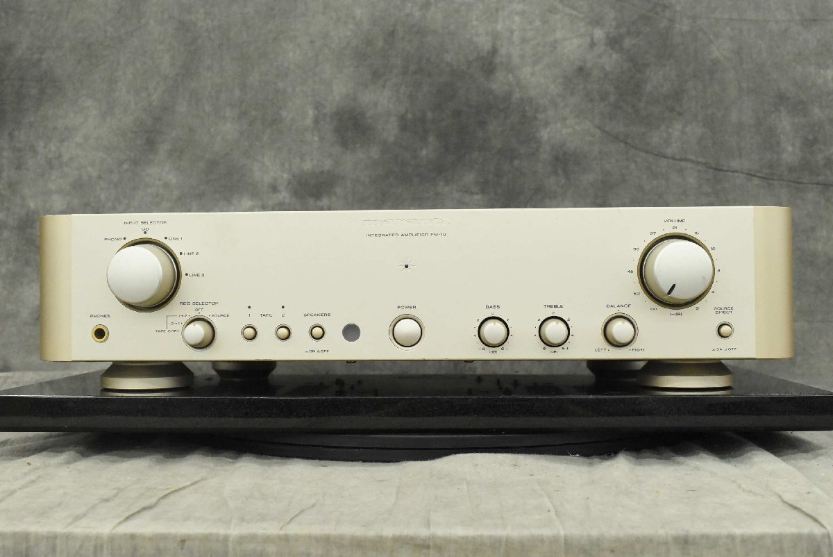 Yahoo!オークション - 【C】Marantz PM-19F プリメインアンプ マランツ...