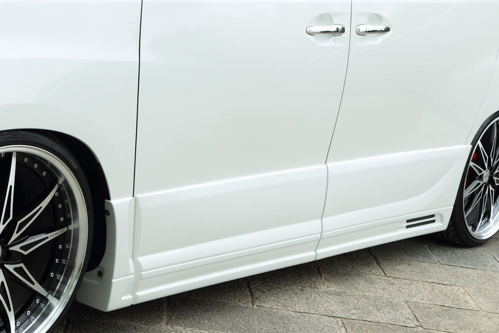 Yahoo!オークション - M'z SPEED サイドステップ&サイドパネル 未塗装 ...