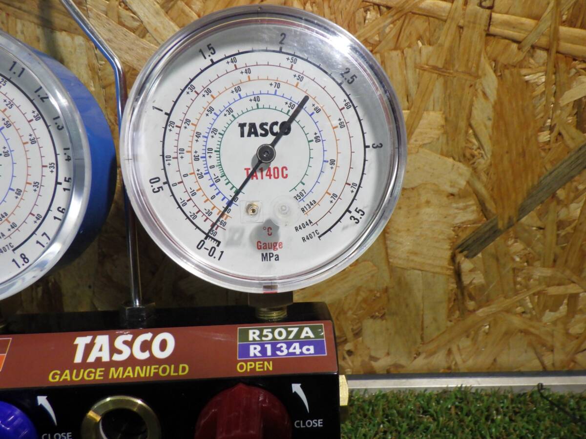 Yahoo!オークション - タスコ ゲージマニホールド R407C R404A R507A R...