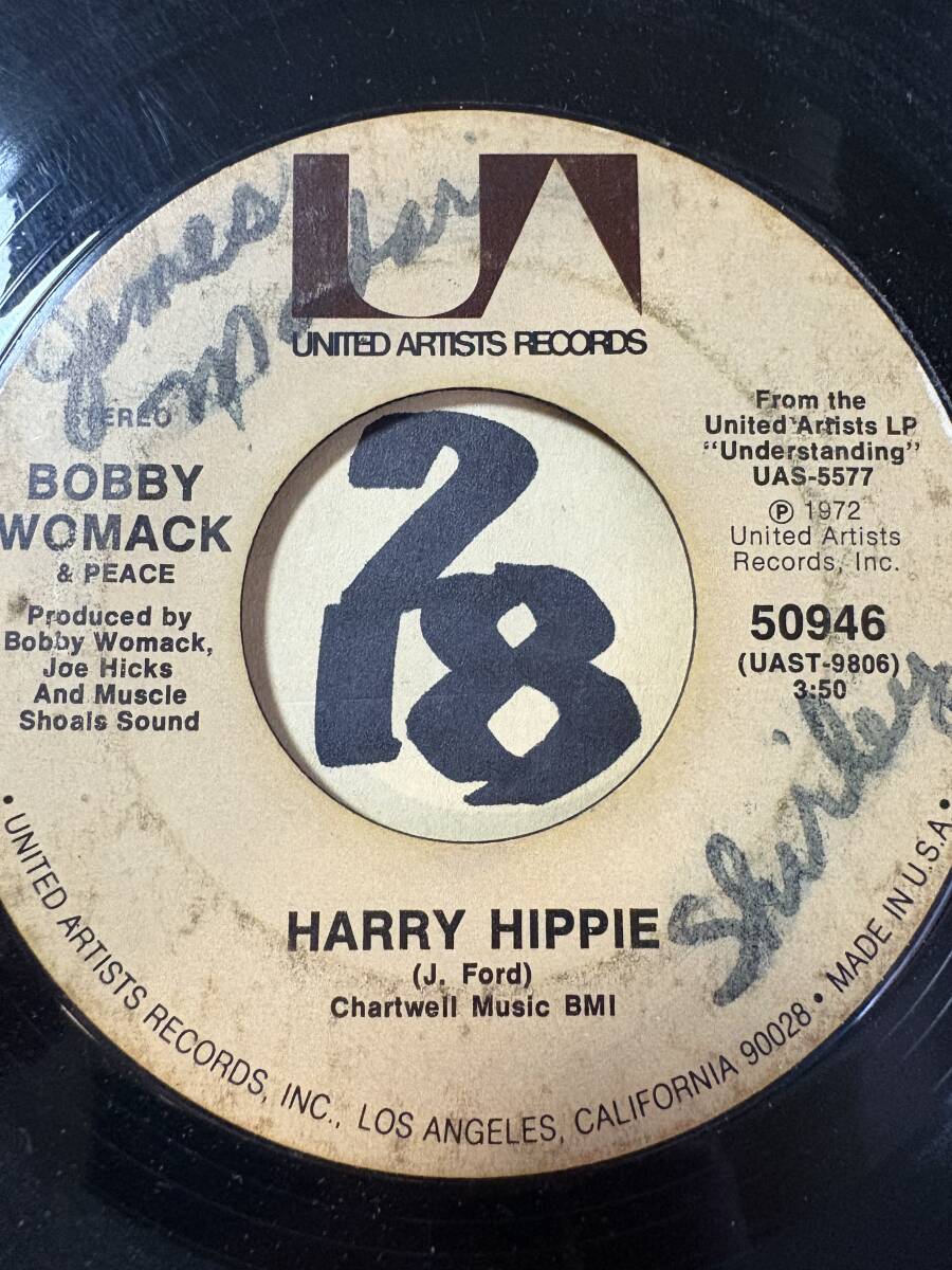 Yahoo!オークション - 1972 BOBBY WOMACK HARRY HIPPIE / SWEET CAROL...