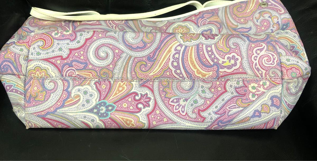 Yahoo!オークション - T886【ブランド品】ETRO エトロ バッグ トートバ...