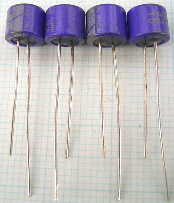 Yahoo!オークション - OSコンデンサー OS-CON 10V 33uF 4個