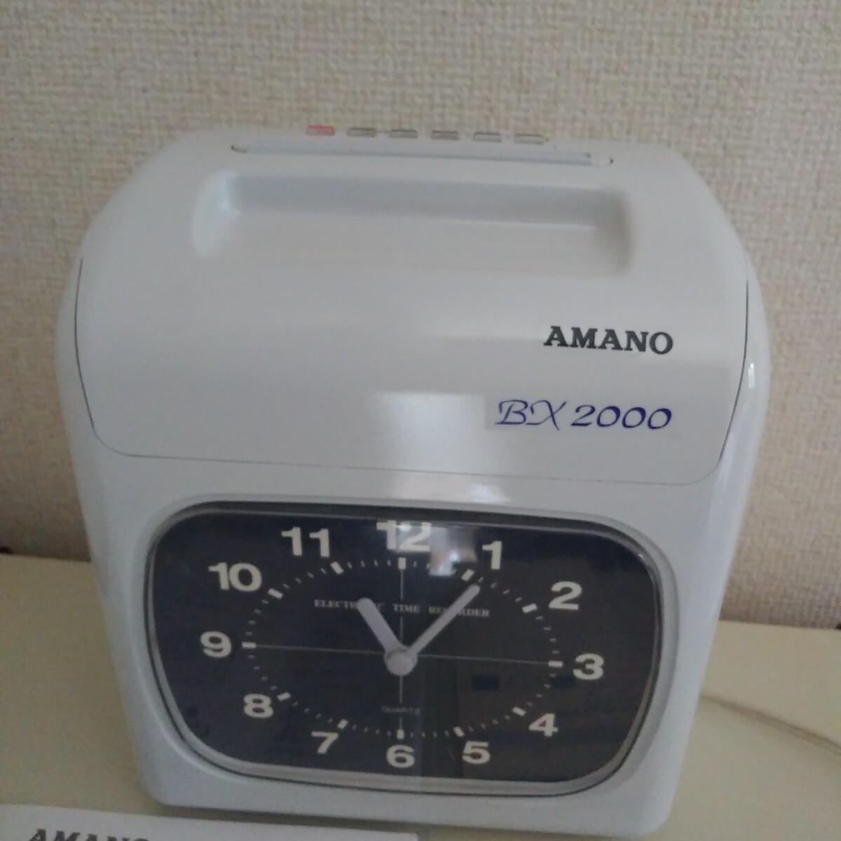 Yahoo!オークション - アマノ タイムレコーダーBX-2000整備済み
