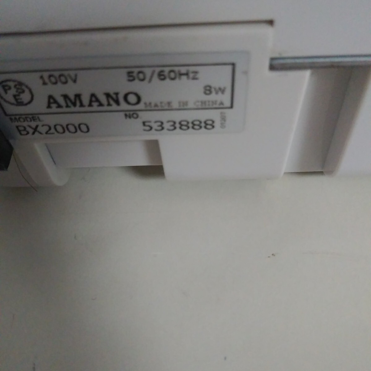 Yahoo!オークション - アマノ タイムレコーダーBX-2000整備済みリボン...