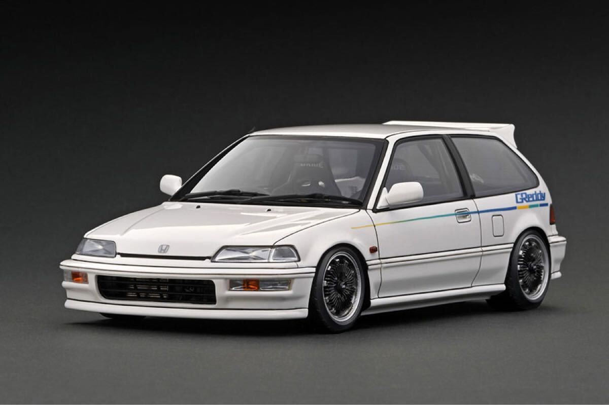 Yahoo!オークション - [新品] 1/18 IG3122 Honda CIVIC EF9 SiR White ...