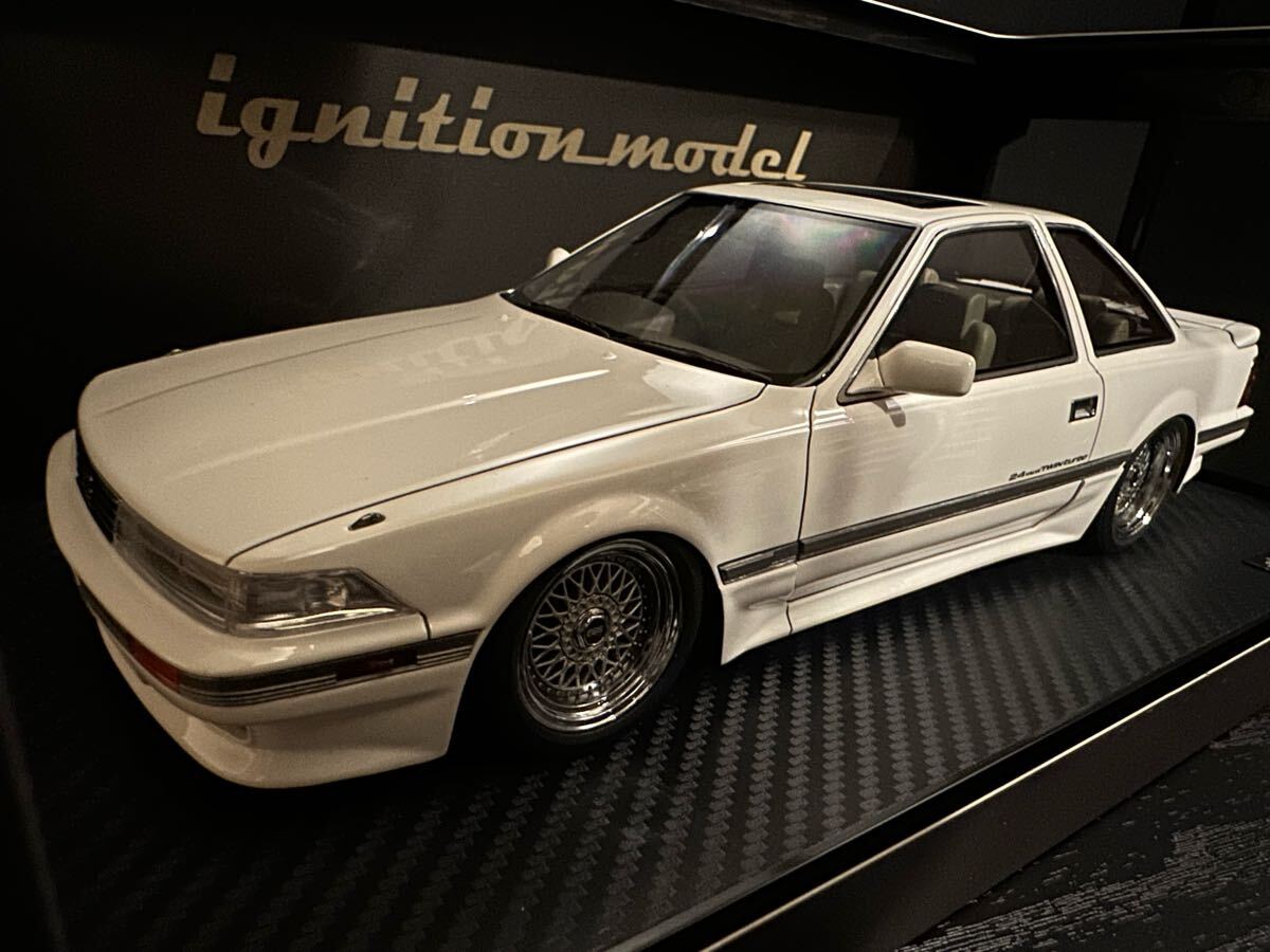 1/18 IG3480 Toyota Soarer Z20 2.0GT-TWIN TURBO L White イグニッションモデル ignition model トヨタ ソアラ 前期 後期 ...