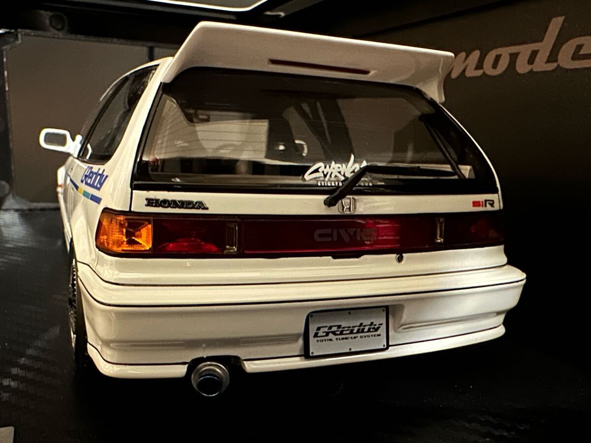 Yahoo!オークション - [新品] 1/18 IG3122 Honda CIVIC EF9 SiR White ...