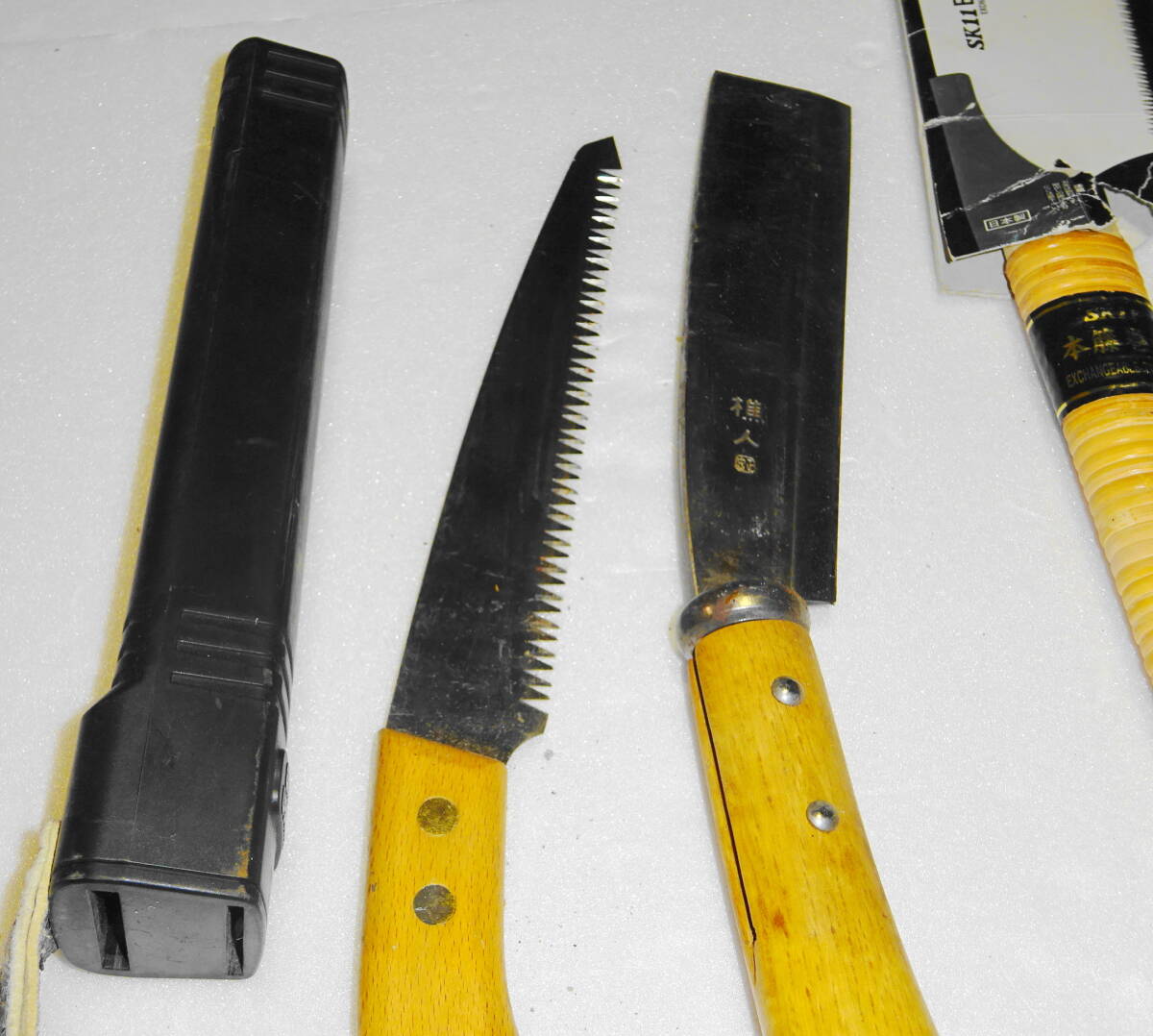Yahoo!オークション - ノコギリ ナタ など 6点まとめ 鉈 のこぎり 鋸 ...