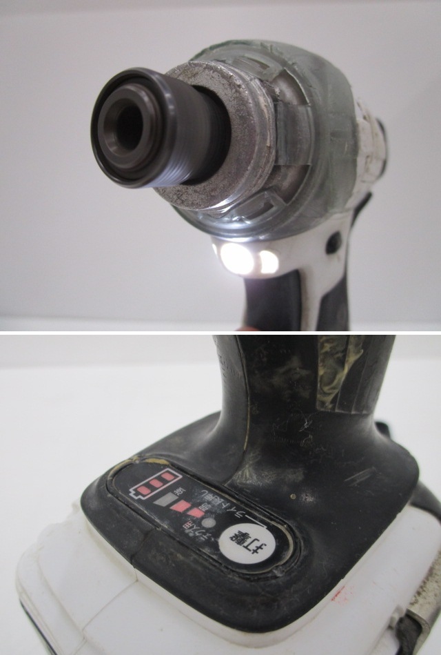 Yahoo!オークション - H0604-7Y/ makita マキタ 充電式インパクトドラ...