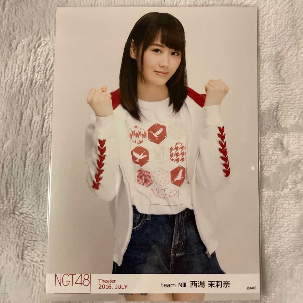Yahoo!オークション - NGT48 西潟茉莉奈 劇場トレーディング生写真 201...