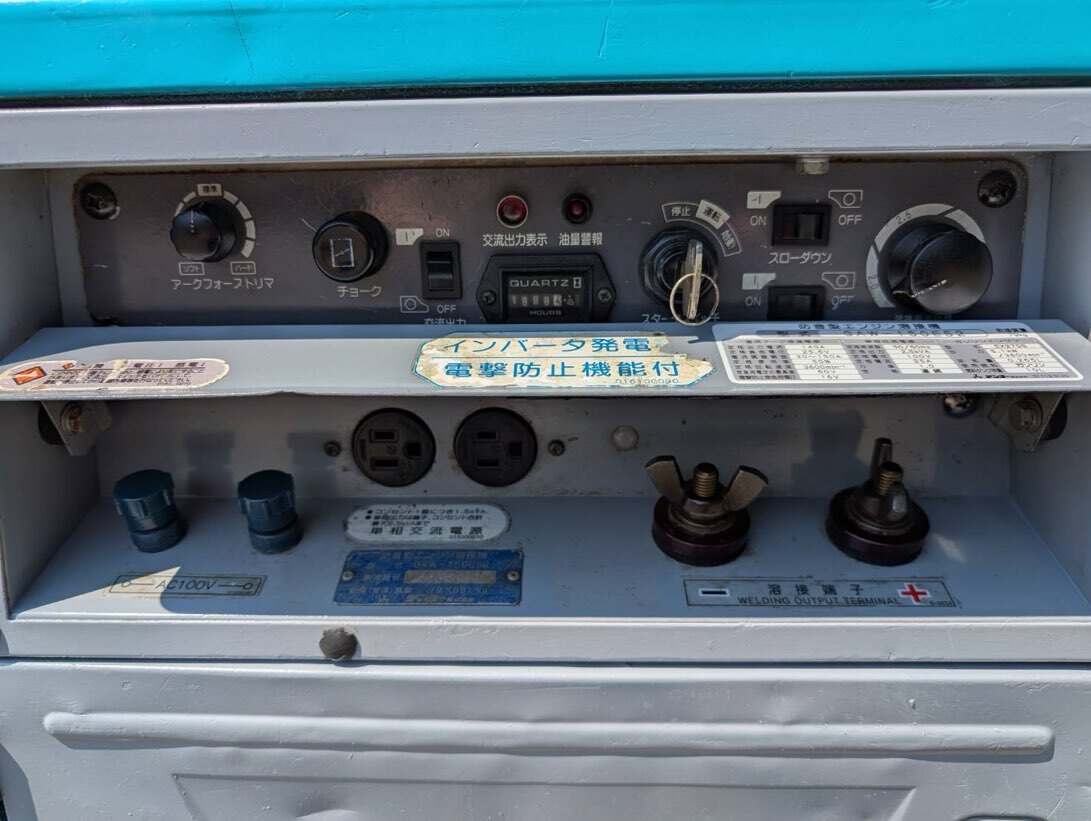 Yahoo!オークション - (即決)デンヨー・発電・溶接・ウエルダー・GAW-1...