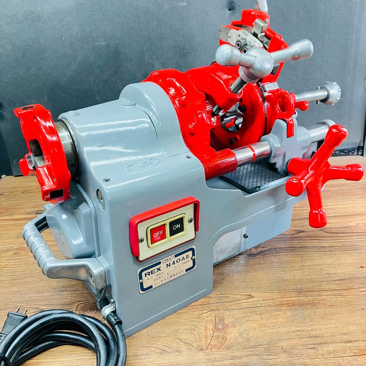 Yahoo!オークション - 【7日保証】 REX レッキス 自動切上ダイヘッド付...