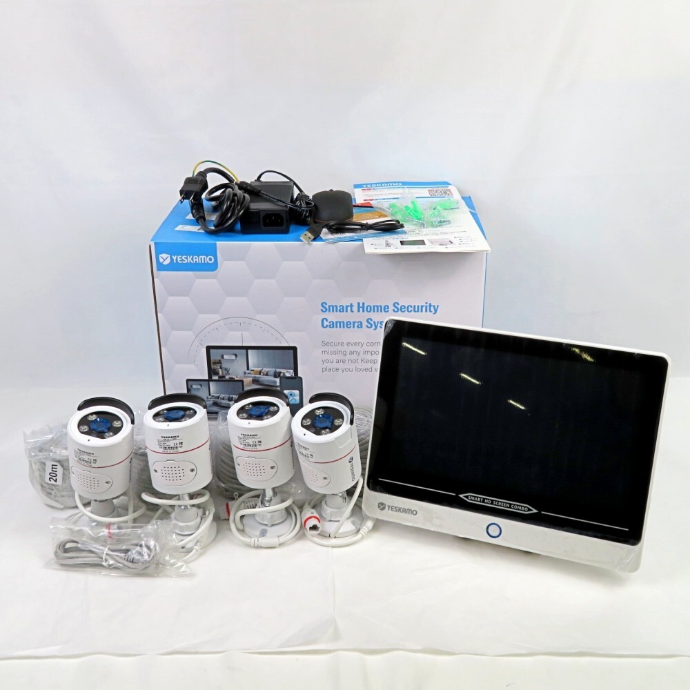 Yahoo!オークション - 1円〜 YESKAMO P912-JP3004-3T 48V 2A 防犯カメ...